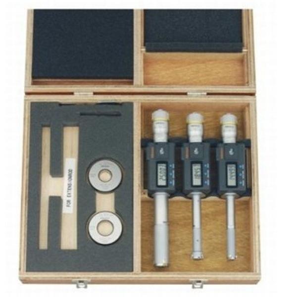 ●測定範囲(mm):12〜25 ●セット内容:表示部本体 12〜20mm 1本、測定ヘッド部 12〜16mm 1本、 16〜20mm 1本、セットリング(?16): 1個、エクステンションロッド(150mm): 1本、スパナ 2本、六角棒ス...