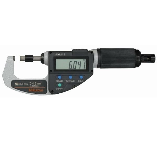 【商品説明】 ●電線、紙、プラスチック、ゴムなど定・低測定力の測定に最適です。 ●定・低測定力機構をシンブル内に内蔵した取り扱いやすいコンパクト形状です。 ●測定力は変更可能で多種のワークに対応できます。 ●指定した測定力で自動的にデータホ...