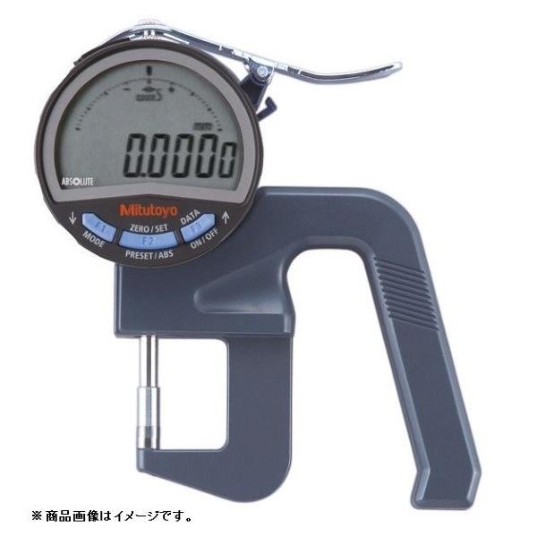 【特長】 ●小物部品、紙、フェルトなどの厚みをワンタッチで迅速に測定する事ができます。 ●測定子・アンビルともにセラミックを使用していますので、錆の心配がありません。 ダイヤルゲージは、外枠とオオイ板を一体成形してますので、前面からの水や油...