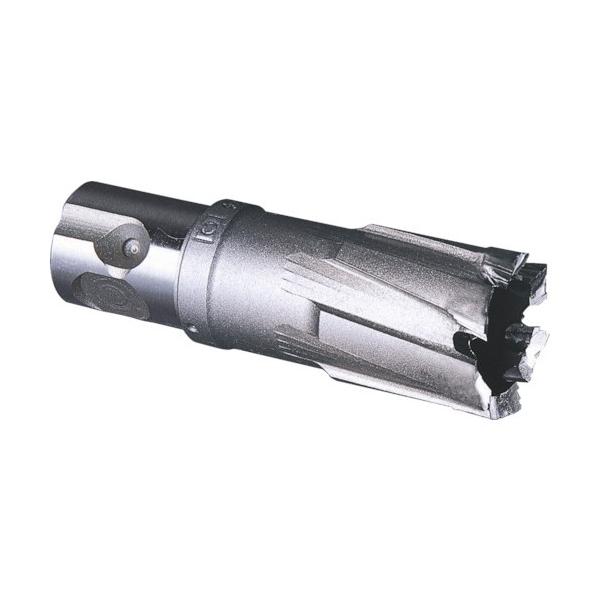 ■特徴 機械取り付け部がワンタッチタイプです。 小さな力で高速かつ高精度の穴あけ作業が可能です。 独自の3分割刃先形状により、耐久性が大幅にアップします。 作業性、切り粉の排出性も大幅に向上しています。  ■用途 被削材:鋼板、形鋼、ステン...