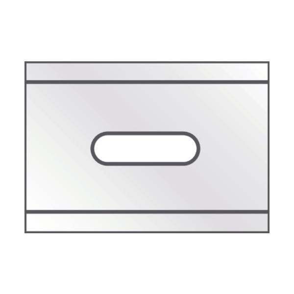 ■特徴 ステンレス製で耐食性があります。 食品加工現場などでも最適です。  ■仕様 刃：ステンレス　 適合本体：SECUMAX 320   【重量】 17g 【入数】 10枚 192043