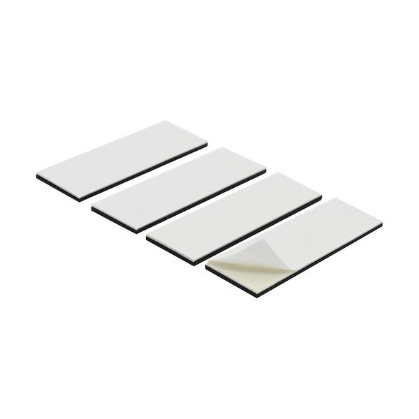 ■特徴 1枚の耐荷重約1.2kgｆ。 設置面側（磁力面）に自社開発の特殊な滑り止めコートを塗布しており、当社従来品の約4倍の耐荷重です。 非コート面を大型の収納BOXや大型のホワイトボードの裏側に貼ってスチールの壁に付ける事が出来ます。 磁...