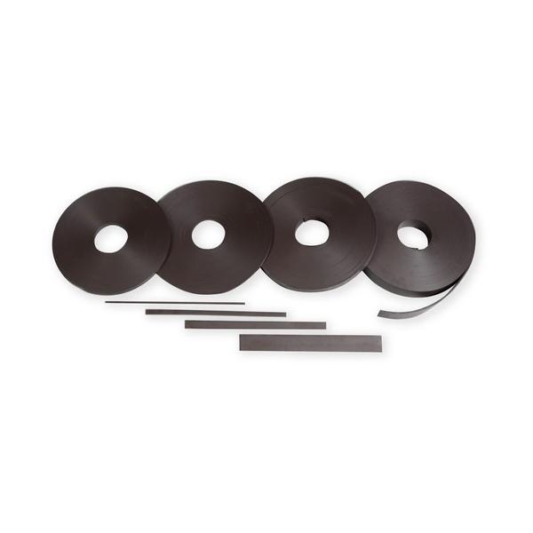 ■特徴 細くて巻きの長いベルト状のマグネットです。 長尺なので効率良く作業ができます。 オリジナル金型の作成により、様々な形状成形が可能です。 ハサミやカッタ―で簡単に切る事ができ、裁断や抜き加工が容易です。 非着磁面に浅い溝の目印つきです...