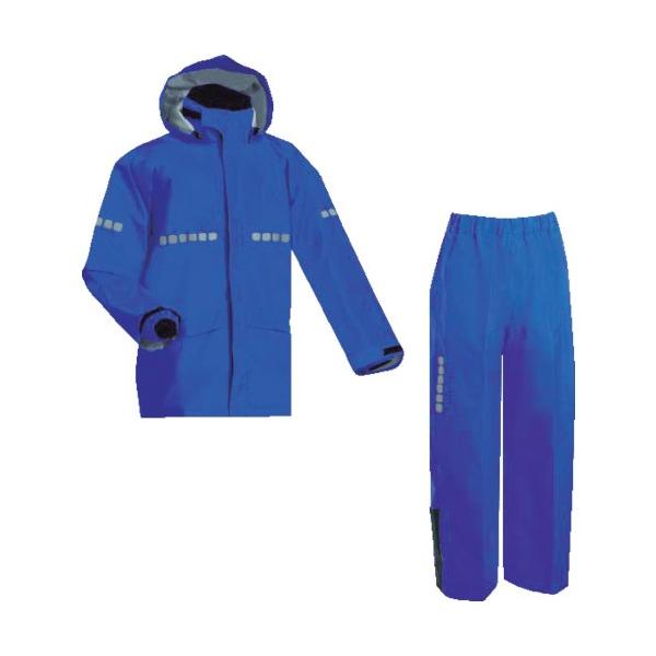 ■特徴 高防水、高透湿、高耐久を兼ね備え、安全性を考慮したワークウェアです。 業界初のヘルメット専用インナーフードを採用しています。（ヘルメットを被ったまま上着内部への雨の浸入を防ぎます） 裾部には水抜き穴があります。  ■用途 軽作業、デ...