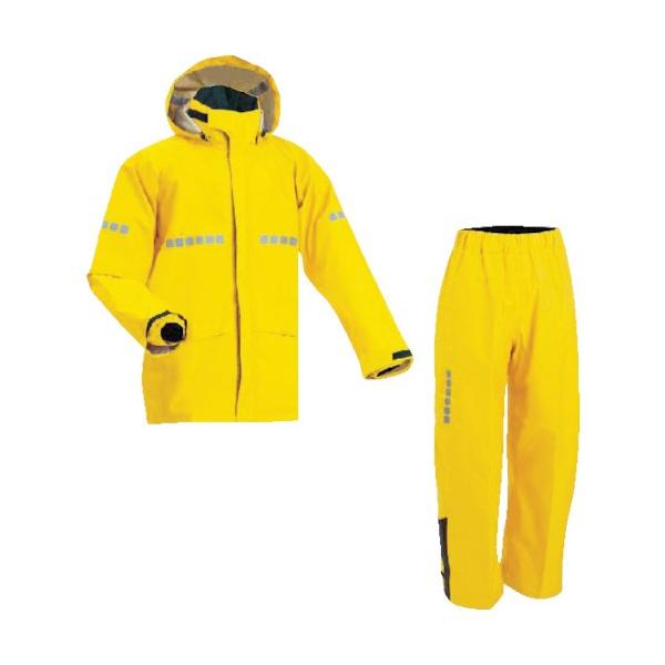 ■特徴 高防水、高透湿、高耐久を兼ね備え、安全性を考慮したワークウェアです。 業界初のヘルメット専用インナーフードを採用しています。（ヘルメットを被ったまま上着内部への雨の浸入を防ぎます） 裾部には水抜き穴があります。  ■用途 軽作業、デ...