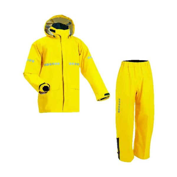 ■特徴 高防水、高透湿、高耐久を兼ね備え、安全性を考慮したワークウェアです。 業界初のヘルメット専用インナーフードを採用しています。（ヘルメットを被ったまま上着内部への雨の浸入を防ぎます） 裾部には水抜き穴があります。  ■用途 軽作業、デ...