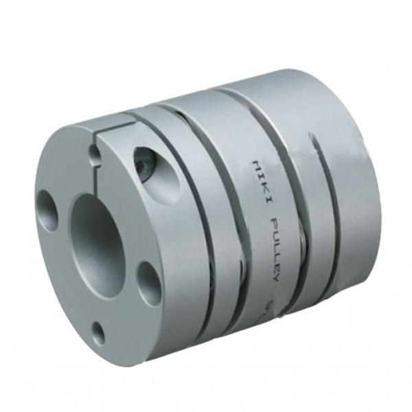 【商品説明】 ●サーボモータなどの高速高精度位置決め.超精密制御用途に開発した金属板ばねカップリングで、高剛性.高トルク.低慣性.高応答性を実現しながら、こじり方向.段違い方向.軸方向にやわらかいという特性を持っています。 ●完全ノーバック...