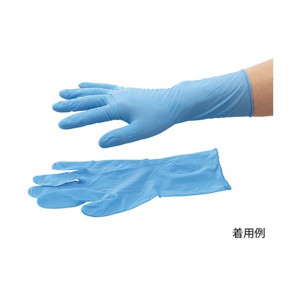 特徴: ●クリーン度クラス100対応品です。 ●表面強力グリップタイプです。 ●青色の為、異物混入対策におすすめです。 仕様: ●サイズ:L ●入数:1袋(100枚入) ●グレード目安:クラス100 ●材質:ニトリルゴム ●全長:300±1...