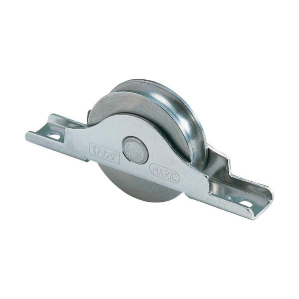 商品画像はイメージ画像です。実際とは異なる場合がございます。 ■特徴 ベアリング入りで耐久性に優れています。  ■用途 引き戸用です。  ■仕様 丸型の戸車 ローラー 吊り車  【入数】 1個 S700421