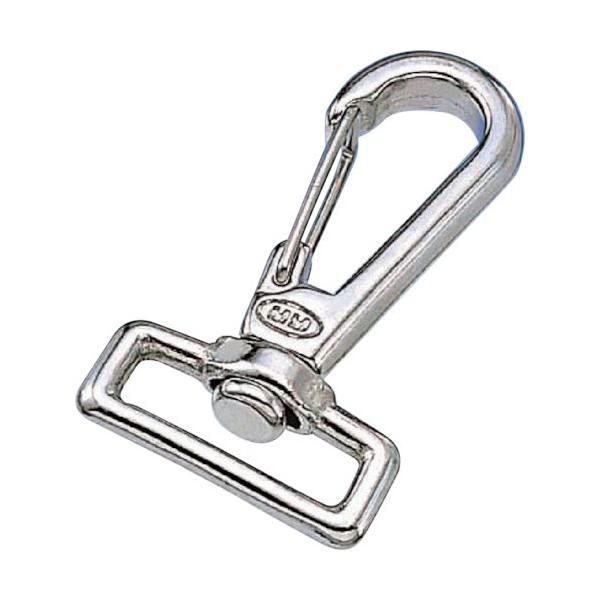 商品画像はイメージ画像です。実際とは異なる場合がございます。 ■特徴 アイの部分に直線部分があり、幅のあるベルトと接続可能です。  ■用途 チェーン・ワイヤー・ロープ等の連結金具として、また端末の金具のジョイントに。  ■材質 ステンレス(...