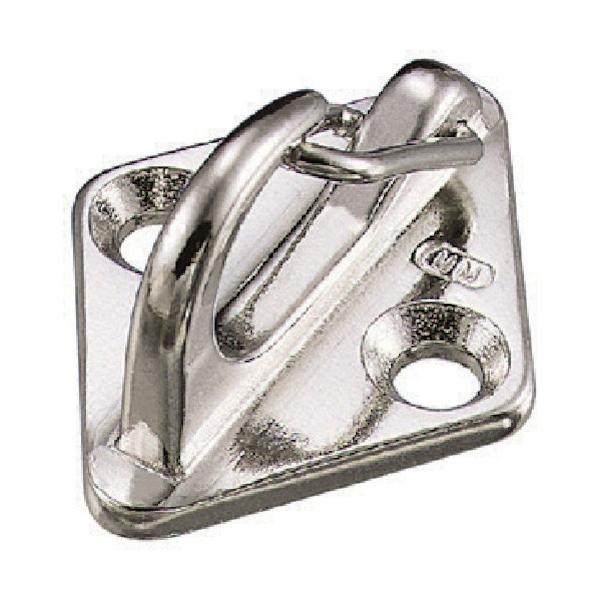 商品画像はイメージ画像です。実際とは異なる場合がございます。 ■特徴 フック部には、外れ止め付です。  ■用途 壁面に設置し、物掛けや、チェーン・ロープの端末金具として。  ■材質 ステンレス(SUS304) 仕上げ：バレル研磨仕上げ ●d...