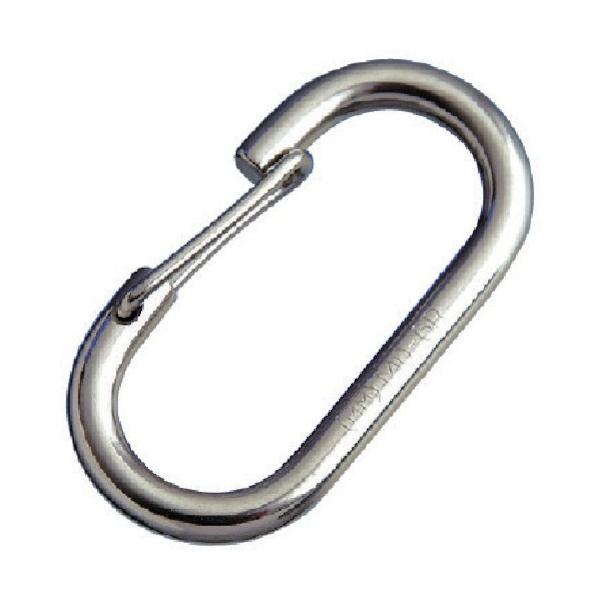 商品画像はイメージ画像です。実際とは異なる場合がございます。 ■特徴 シンプルな形状で、引っかかる部分がないため、ロープの傷みを防ぎ、手軽に使用できます。  ■用途 チェーン・ワイヤ・ロープなどの連結や、端末の金具のジョイントに使用します。...