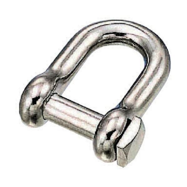 商品画像はイメージ画像です。実際とは異なる場合がございます。 ■特徴 ピンの頭を四角形にする事で、通常のシャックルピンよりロープ等がからみにくいです  ■用途 チェーン・ワイヤ・ロープ等の連結金具として、また端末の金具のジョイントに。  ■...