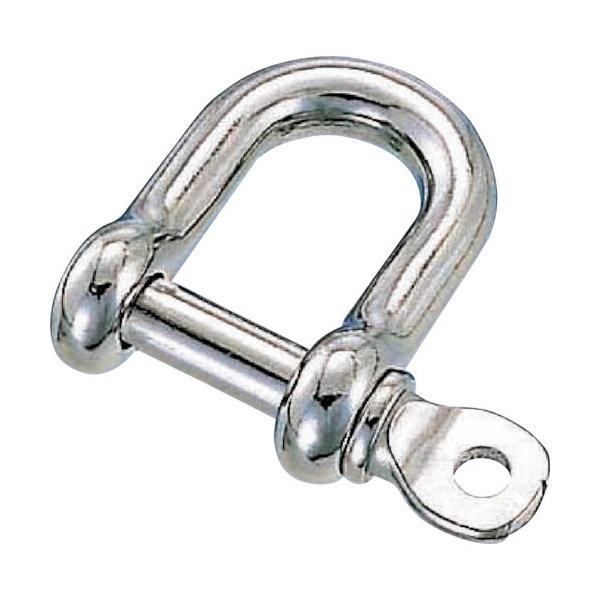 商品画像はイメージ画像です。実際とは異なる場合がございます。 ■特徴 ねじ込みタイプのスタンダードなシャックルです。  ■用途 チェーン・ワイヤ・ロープ等の連結金具として、また端末の金具のジョイントに。  ■材質 ステンレス(SUS316)...