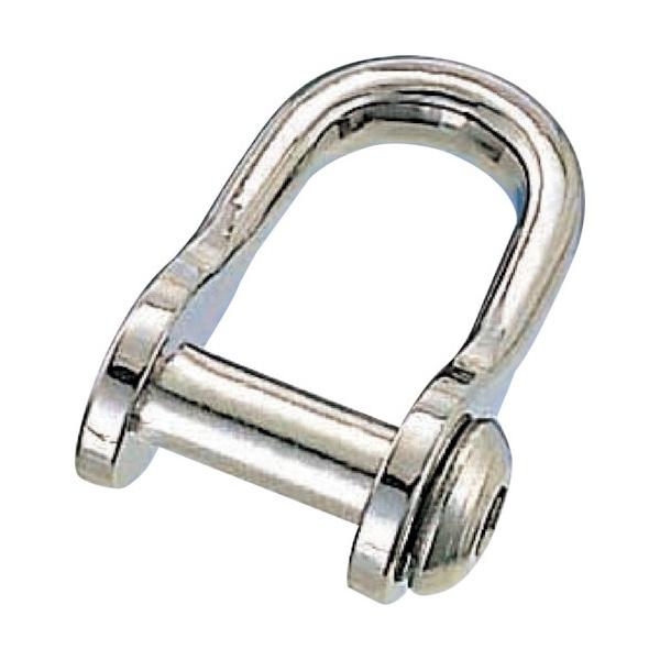 商品画像はイメージ画像です。実際とは異なる場合がございます。 ■特徴 半丸シャックルのピンの出っ張り（摘む部分）を除いているので、邪魔になりません。 六角レンチを使用して開閉するので、いたずら防止にもなります。  ■用途 チェーン・ワイヤ・...