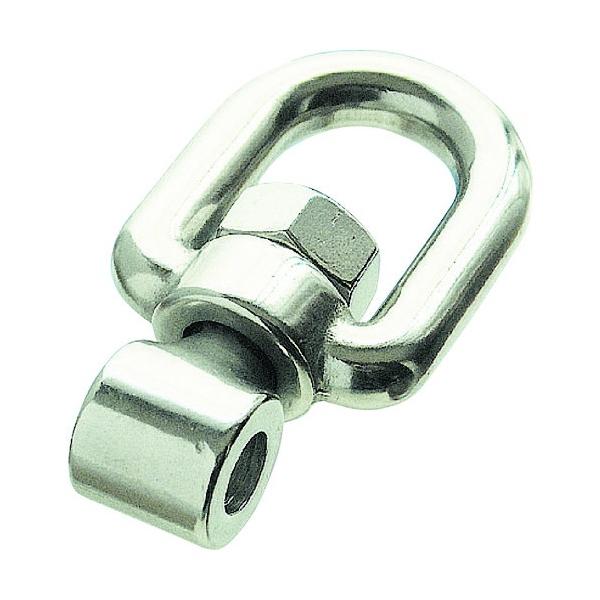 商品画像はイメージ画像です。実際とは異なる場合がございます。 ■特徴 シャックルなどと組み合わせることにより、自在な方向へと動くスイベルとして使用できます。  ■用途 シャックルなどと組み合わせ、スイベル(よりとり)として使用します。  ■...