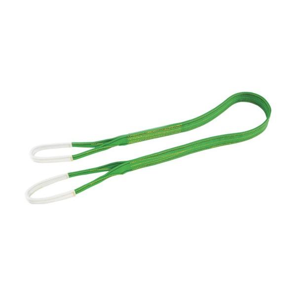 商品画像はイメージ画像です。実際とは異なる場合がございます。 ■特徴 強靭な合成繊維を使用しておりますので、引張強度・耐久性・耐候性・防腐性に優れています。 廃棄の目安が一目でわかる使用限界標示があります。  ■用途 一般玉掛け作業。  ■...