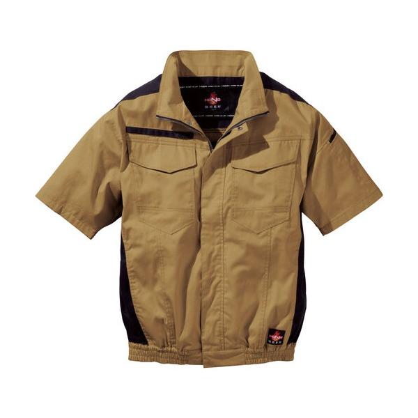 ■特徴 夏の作業に欠かせない空調機能を取り入れた空調ファンを取り付けれる作業服の快適ウェアです。 HONO難燃加工綿100％で作られた耐炎・耐熱・制電性に優れた素材です。 接炎しても燃え上がることなく炭化します。 やわらかく肌触りの良い素材...