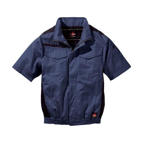 ■特徴 夏の作業に欠かせない空調機能を取り入れた空調ファンを取り付けれる作業服の快適ウェアです。 HONO難燃加工綿100％で作られた耐炎・耐熱・制電性に優れた素材です。 接炎しても燃え上がることなく炭化します。 やわらかく肌触りの良い素材...