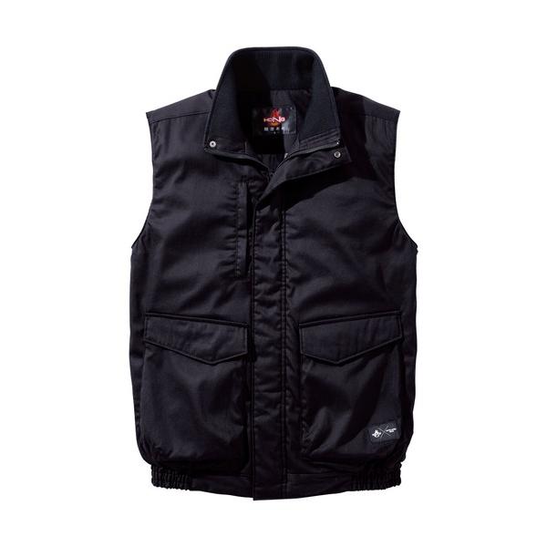 ■特徴 業界TOPクラスの難燃素材です。 難燃性能×軽防寒で安心と快適を同時に実現しました。 保温裏アルミで寒さからしっかりガードします。 難燃ファスナーと襟内側の難燃ジャージで作業現場でも安心です。 ファスナー付き縦型胸ポケットで工具や小...