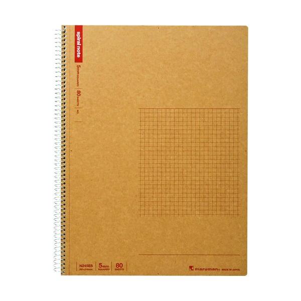 毎日つかうためのノート スパイラルノート ベーシックは、思うままに書けるノートです。 品質にこだわったオリジナルの筆記用紙は、あなたのペンの走りを邪魔しません。 シンプルでタフなクラフト表紙。 めくりやすいリング製本。 切り取りが美しいマイ...