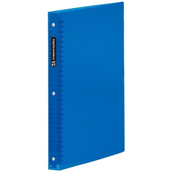 「虹の7色」のカラー表紙が特長です。 プラスティックバインダーなので軽くて携帯性もあります。 標準収納枚数約90枚とたっぷり収納できます。 リング内径:14mm 標準収納枚数:約90枚 本文:なし 規格:A4 縦(mm):314 横(mm)...