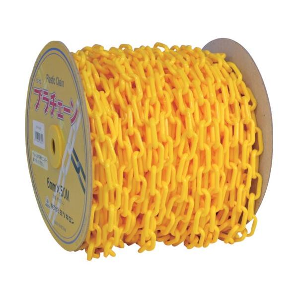 ■特徴 プラスチック製でサビません。 使用場所に応じて、必要な長さにカットできます。  ■材質 ポリエチレン（PE） ●色：イエロー ●径(mm)：6 ●長さ(m)：50 ●製造国：ベトナム    【サイズ】 263 x 263 x 220...