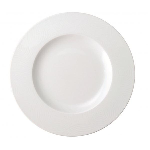 ●直径×高さ(mm):240×20 ●材質:磁器 ●カタログコード:8-2292-0201 ●商品番号:REC0501  【サイズ】 24cm 【入数】 1個 REC0501