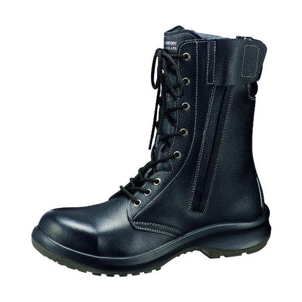 ■特徴 靴型を刷新し、かかと・土踏まず部のホールド力を高めることで、優れたフィット感を実現しました。 脱ぎ履きが楽なサイドファスナー付きです。 さらに快適になった新ワイド樹脂先芯を搭載しました。 靴底のかかと中央部に一段低く配置されたブロッ...