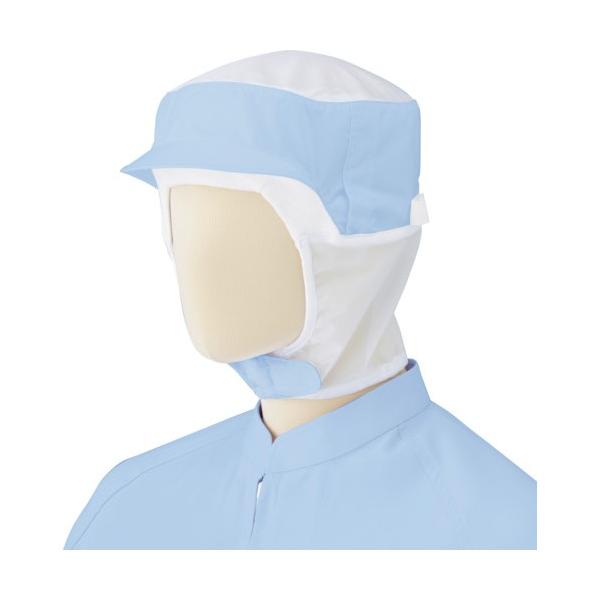 ■特徴 額はパイル地の汗取り仕様です。 マスクを掛けるマジック付きです。 眼鏡スリット付きです。 後頭部にアジャスター付きです。 (マジックテープ) 頭の上部は通気性に優れたメッシュです。 ■用途 食品ウェア用。 ■仕様 頭周り:64cm ...