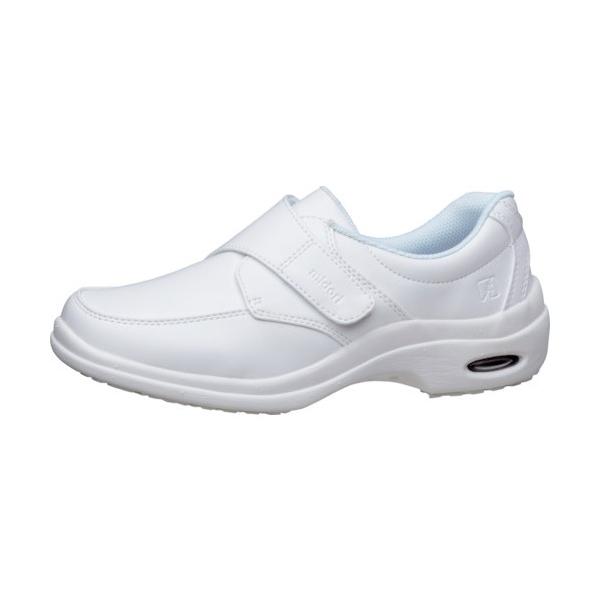 ■特徴 人体に帯電した静電気を常時床面で放電させる静電気帯電防止性能があります。 履き口を広めに設計してあるため、靴の脱ぎ履きがしやすく、更にベロの片サイドを縫い付けているので、足入時にベロが巻き込まれにくくなっています。 夜間勤務で気にな...