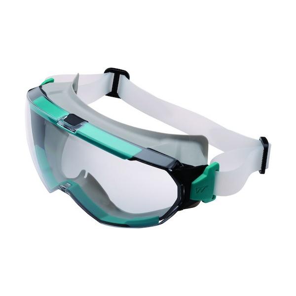 ■特徴 クリーンルームなどに最適なシリコンバンドタイプです。 ゴム製に比べ、耐寒・耐熱性、耐化学薬品性、衛生性に優れたシリコーン製です。 通気孔の無い密閉タイプです。 ワイドな視界で安全性と効率性を向上させました。 ワイドレンズで全方位に視...