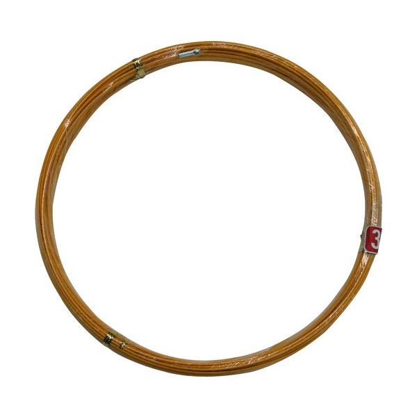 フラット面採用で直進性抜群です。 用途 OAフロアーの通信、電気、コンピューター等の配線に。 全長(m):30 線径(mm):2.5×4   【サイズ】 ■長さ:30m■線径:2.5×4mm 【重量】 500g 【入数】 1本 E4106