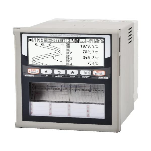 ■特徴 100mmペーパー記録及び内蔵メモリ・外付けUSBメモリにデータ保存可能なハイブリッド記録計 最大12個の入力チャンネル、27種の入力仕様 6種の記録色選択 クイックメニューより簡単パラメータ設定 USB/RS485/Etherne...