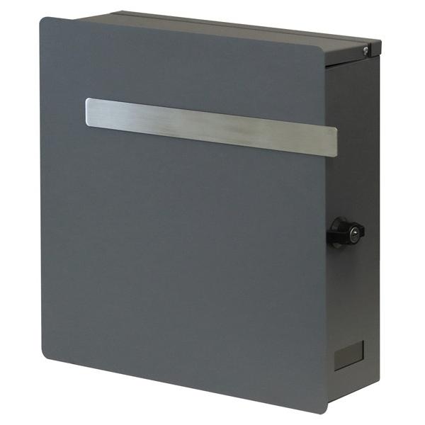 ●投函可能目安サイズ:ネコポスやレターパックライトが投函可能です。   ●セキュリティ:鍵付きなので防犯面に安心です。  また、スペアキーが1本付属しています。   ●ひねりタイプ錠:ひねりタイプの鍵を使用しているので、鍵を施錠せずとも扉を...