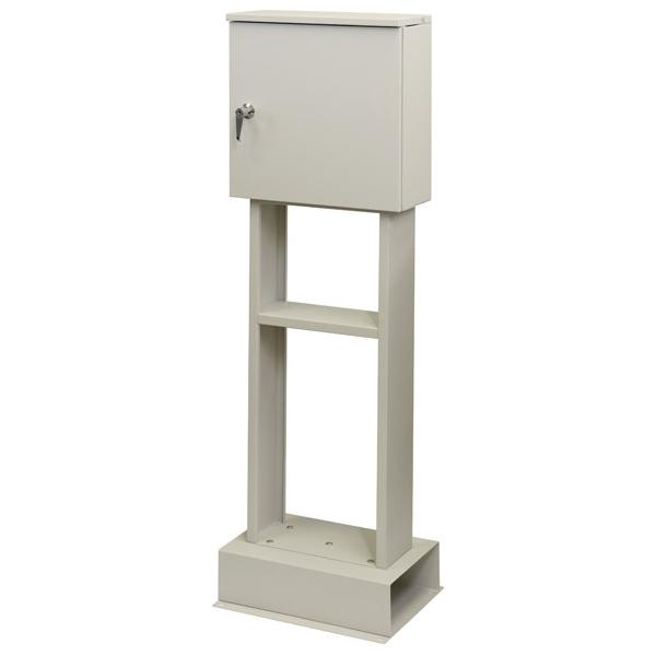 ●スタンドタイプ:置くだけで使用可能なスタンド式。  壁掛け式とは異なり面倒な施工の手間がかかりません。   ●投函可能目安サイズ:ゆうパケットポストや、ネコポスが投函可能です。   ●セキュリティ:鍵付きなので防犯面に安心です。  また、...
