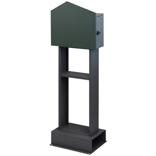 ●スタンドタイプ:置くだけで使用可能なスタンド式。  壁掛け式とは異なり面倒な施工の手間がかかりません。   ●投函可能目安サイズ:ゆうパケットポストや、ネコポスが投函可能です。   ●セキュリティ:鍵付きなので防犯面に安心です。  また、...