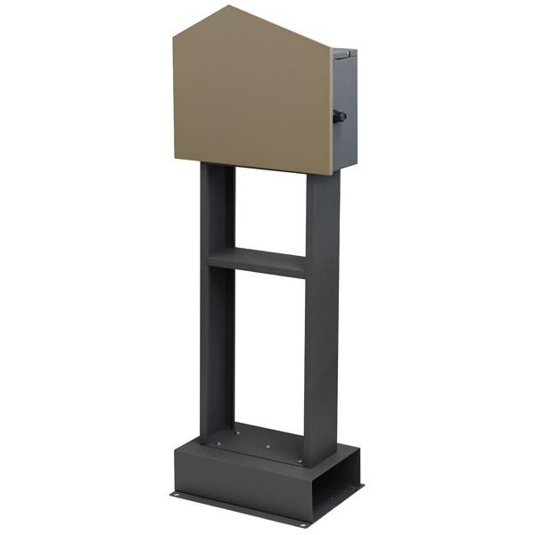 ●スタンドタイプ:置くだけで使用可能なスタンド式。  壁掛け式とは異なり面倒な施工の手間がかかりません。   ●投函可能目安サイズ:ゆうパケットポストや、ネコポスが投函可能です。   ●セキュリティ:鍵付きなので防犯面に安心です。  また、...