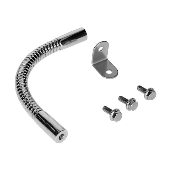 ■特徴 ミラーの角度を自由に調整 使用箇所に合わせた調整ができ、視認性の向上 可動範囲を広げて様々なアングルの視野を可能に ■用途 ガレージミラーの取り付け ■材質 本体:スチール（クロメート処理） L字金具:スチール（粉体塗装） フランジ...