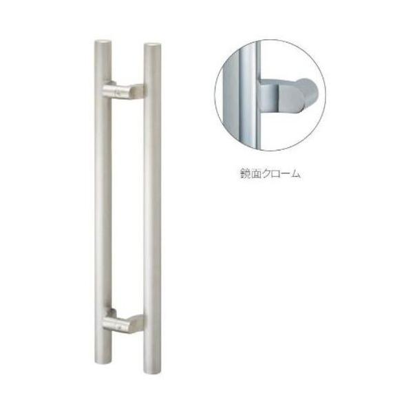 ■特徴 ステンレスの持ち出しのドアハンドル ■用途 店舗など屋内扉のハンドルに ■仕様 対応扉厚:36〜55ミリ ■材質 ステンレス ■付属品 付属ネジ:M8×65、M8×75    【原産国】 000 ST1100309