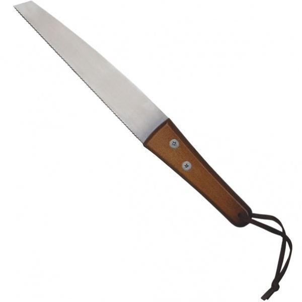 ●長さ:320mm ●重さ:85g●刃厚:0.8mm ●刃長:190mm ●材質:刃・SK-5/柄・フ゛ナ●バラの植替えやオアシス(生花用給水スポンジ)の切断や根が地をはう宿根草切りや芝生の切り取り・フチ切りに最適です。●刃はバネ材を使用す...