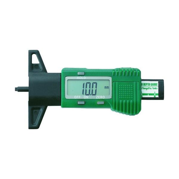 ■特徴 見やすいデジタル表示タイプです。 ホールド機能付です。 簡易測定に最適なプラスチック製です。 オートディスプレイオフ機能付です。  ■用途 深さ測定に。  ■仕様 オートディスプレイオフ(約5分) ●メーカーコード:151195 ●...