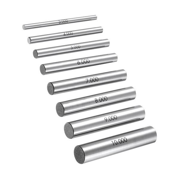 特徴 ・サブゼロ処理済です。 ・プラスチックケース付です。 ・本体呼び寸法が印字してあります。 用途 ・穴径などの精度確認に。 仕様 ・径精度(μm):±2・真円度(μm):1.6・直径不同(μm):3.2 材質 ・本体:鋼 注意 ・端面か...