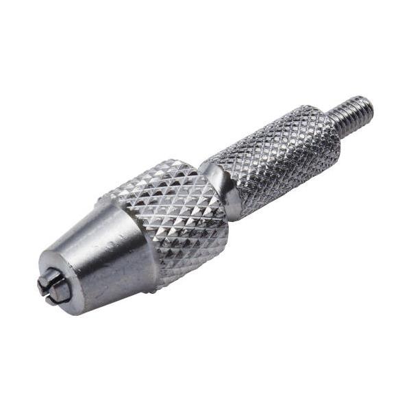 ●特長 ・ダイヤルゲージにお好みの測定子を取り付けて、深穴、溝部など特殊な測定が可能です。 ・お使いのダイヤルゲージの先端に取り付け、ピンゲージや各種ニードル、平行ピンなどを固定することで、ダイヤルゲージの測定子を様々な形状に変更することが...