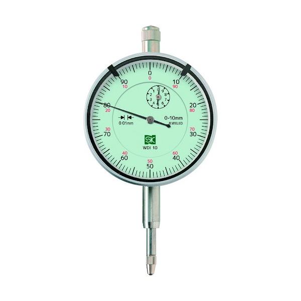 ■特徴 精度保証のため、検査時の数値を記した検査表付です。 リミット針を装着です。 軸受部に宝石軸受を使用しています。 目盛板は緑色です。 裏フタは、平タイプと耳金付タイプの2種類を付属しています。  ■用途 平面の凹凸、工作物の取り付けの...