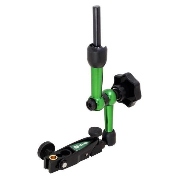 ●特長 ・フライス盤やボール盤などの加工機のドリルチャックに取り付け、吊り下げて使用する芯出し用のチャックアームです。 ・別売のダイヤルゲージやダイヤルインジケータなどの測定器を取り付けることにより、平行、垂直、内径、外径の芯出しが可能です...