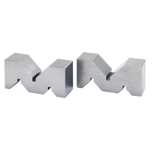 ●特長 ・定盤上で使用し、円形工作物のケガキ測定や円筒型製品の検査、保持具として使用します。   ●用途 ・ケガキ用ブロックに  ●仕様 ・材質:本体/鋳鉄 ・底面とV溝の平行度、一対のVブロックのV面高さの相互差(mm):0.05 ・幅(...