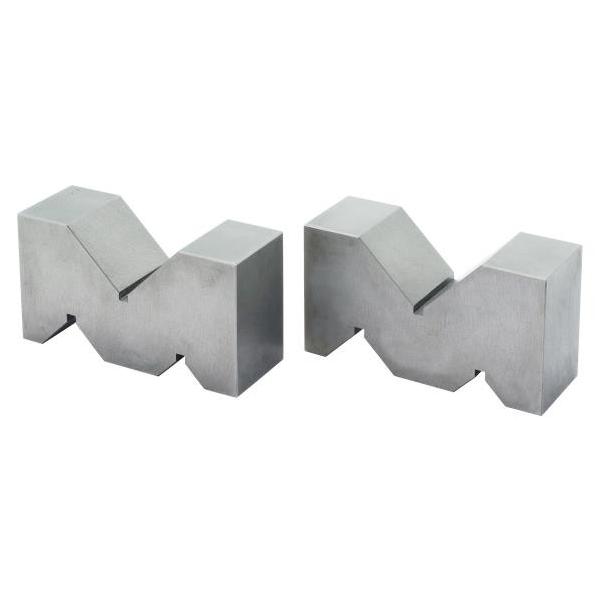 ●特長 ・定盤上で使用し、円形工作物のケガキ測定や円筒型製品の検査、保持具として使用します。   ●用途 ・ケガキ用ブロックに  ●仕様 ・材質:本体/鋳鉄 ・底面とV溝の平行度、一対のVブロックのV面高さの相互差(mm):0.05 ・幅(...