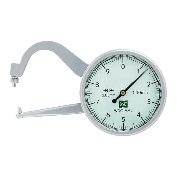 ●特長 ・精度保証のため、検査時の数値を記した検査表付です。  ・小型部品、管などの厚みをワンタッチで迅速に測定できます。  ・携帯用に便利なコンパクトサイズです。  ・測定子先端が丸いので、曲面の測定に便利です。   ●用途 ・外径測定用...