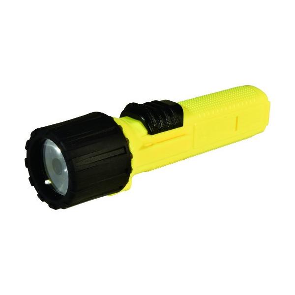 ■特徴 防爆構造のLED懐中電灯です。 照射角度40度タイプです。 点灯パターン強・弱・点滅切替式です。  ■用途 爆発及び引火性の高い危険な場所に。 石油精製・石油化学・ガス化学・火薬工業など、各種薬品工場など。  ■仕様 保護等級:IP...